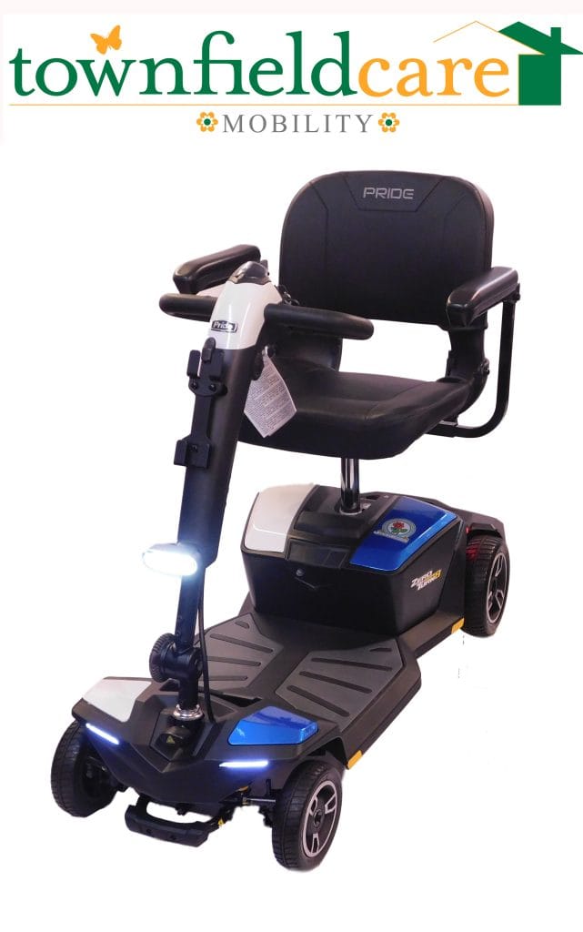 ZERO TURN 8 FOOTBALL THEMED SCOOTER (BLACKBURN ROVERS) – Townfield Mobility